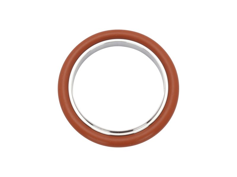 ISO-KF Stainless Steel-Silicone Centering Ring