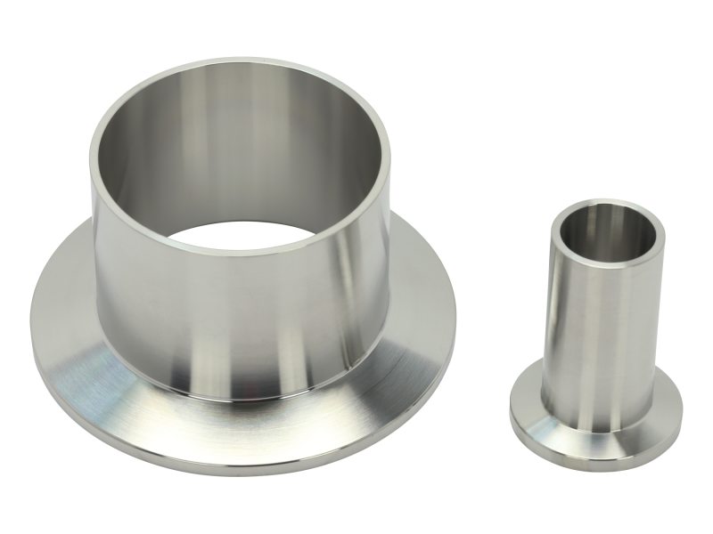 ISO-KF Aluminum Long Weld Stub Flange