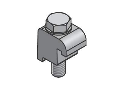 100761040 Single Claw Flange Clamp